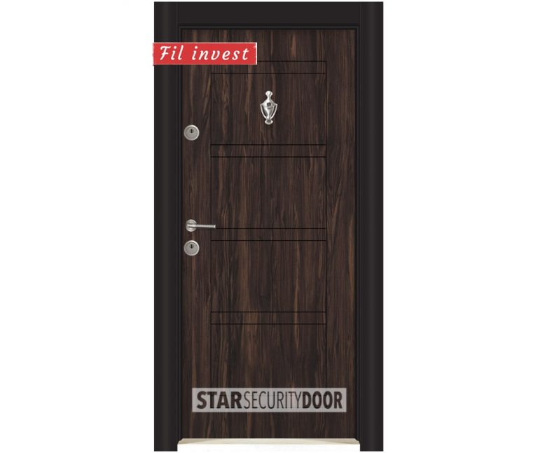 Врата Star Security Door серия Parkdoor модел SL102 Бяла перла - FIL Invest