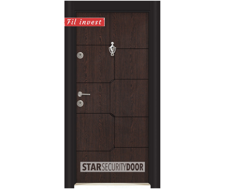 Врата Star Security Door серия Parkdoor модел SL209 Венге