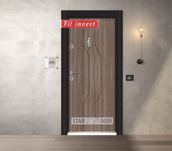Врата Star Security Door серия Parkdoor модел SL210 Танганика