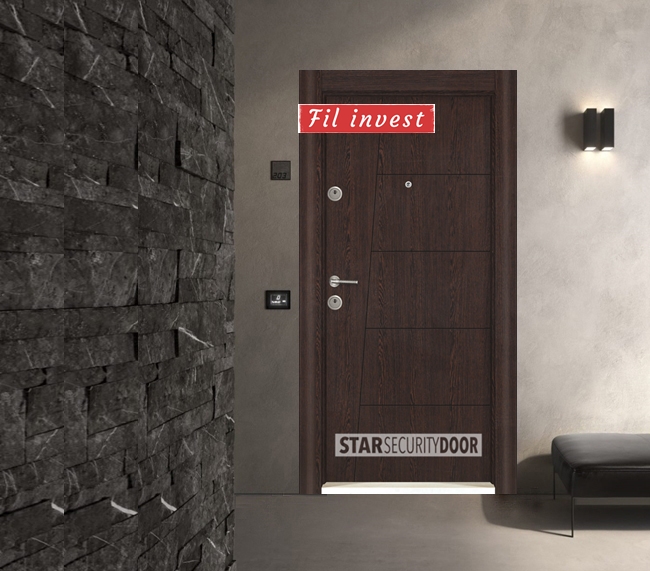Врата Star Security Door серия StarLife модел SL201 Венге - FIL Invest