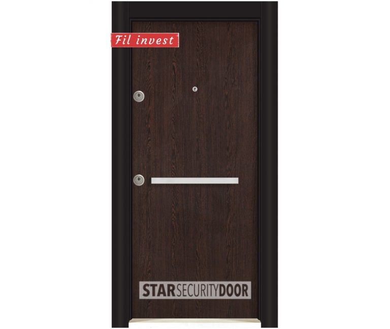 Врата Star Security Door серия Outdoor модел LP Венге